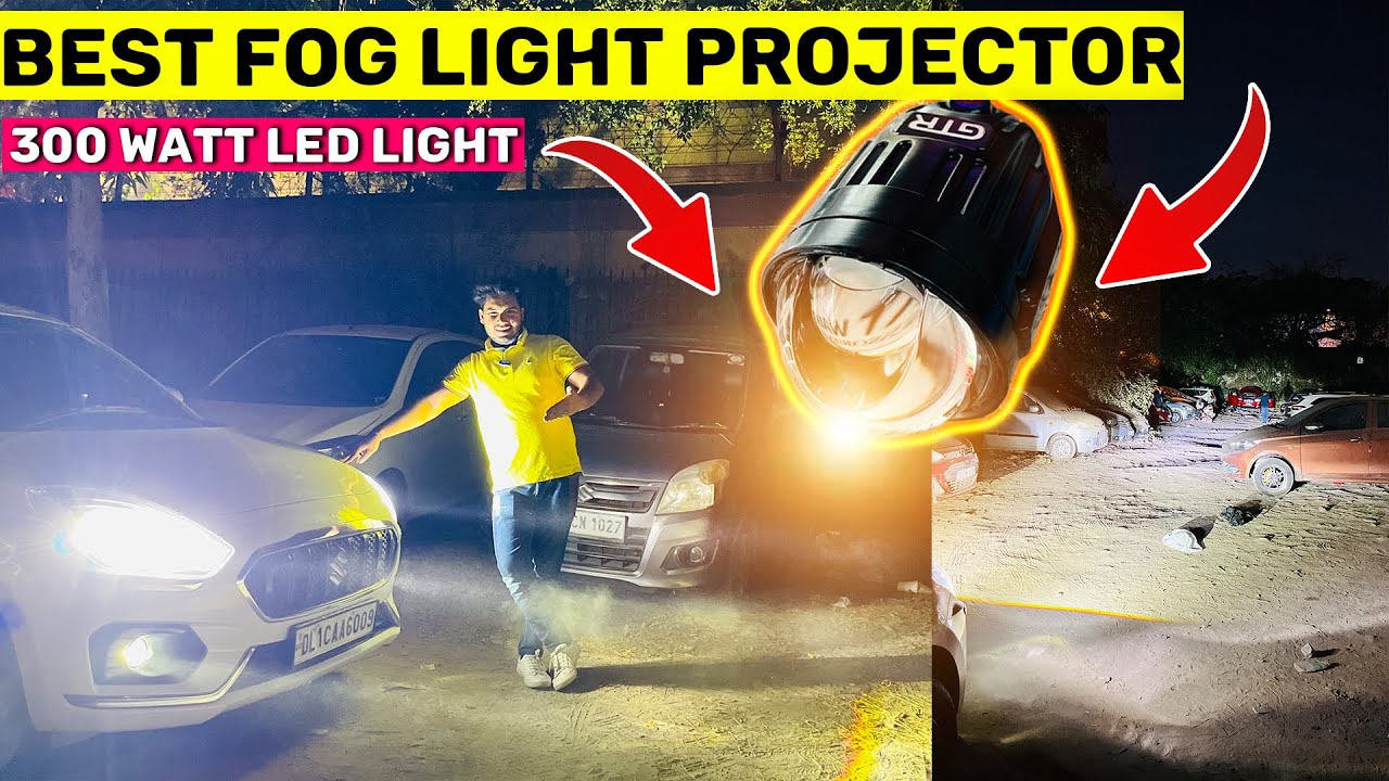 The Ultimate Upgrade: Installing 300 Watt LED Light & Fog Light ...