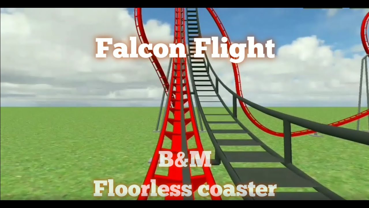 Falcon Flight: *CRAZY* B&M Floorless Coaster (Ultimate Coaster) - YouTube
