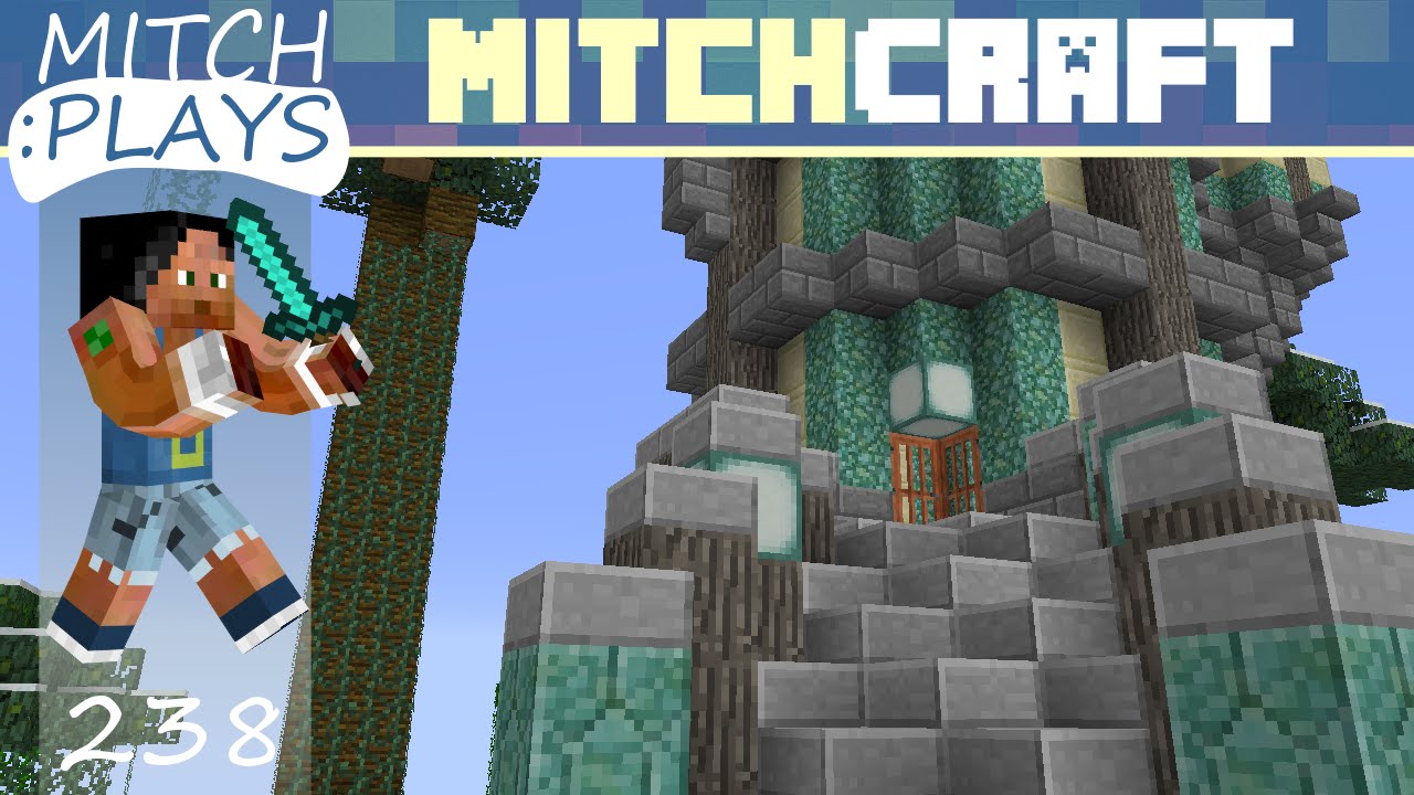 Wizard's Entry Way - Mitch Plays Minecraft - Ep 238 (1080p HD Gameplay ...
