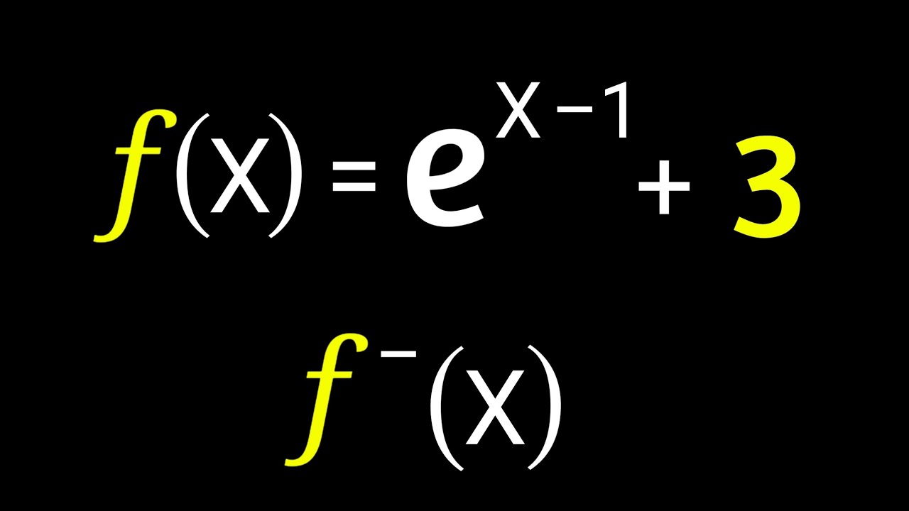 Inverse function of Euler - YouTube