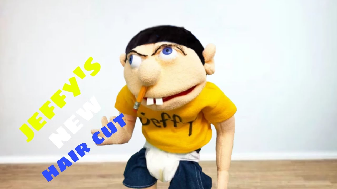 Jeffy's new hair cut! - YouTube