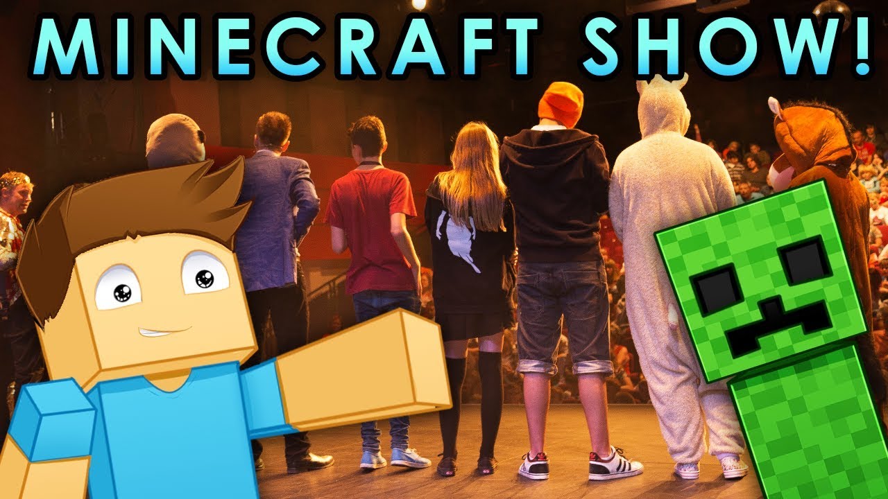 COME TO OUR MINECRAFT SHOW! - YouTube