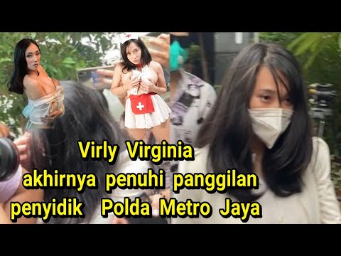 Model Seksi Virly Virginia, akhirnya penuhi panggilan penyidik  Polda Metro Jaya