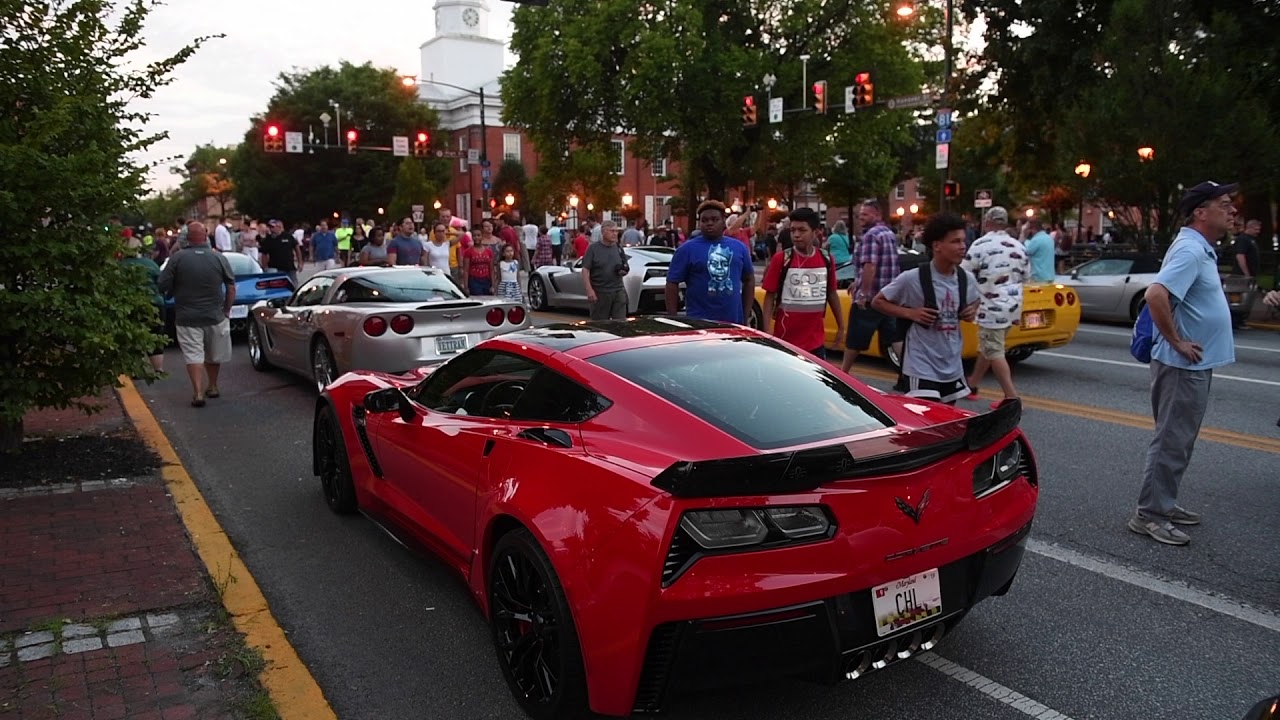 2018 Corvette Parade and Street Party - YouTube