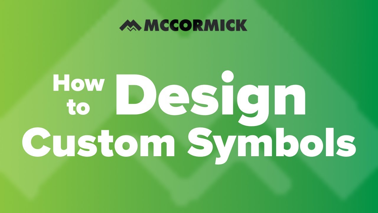 How to Design Custom Symbols in McCormick’s Design Estimating Pro - YouTube