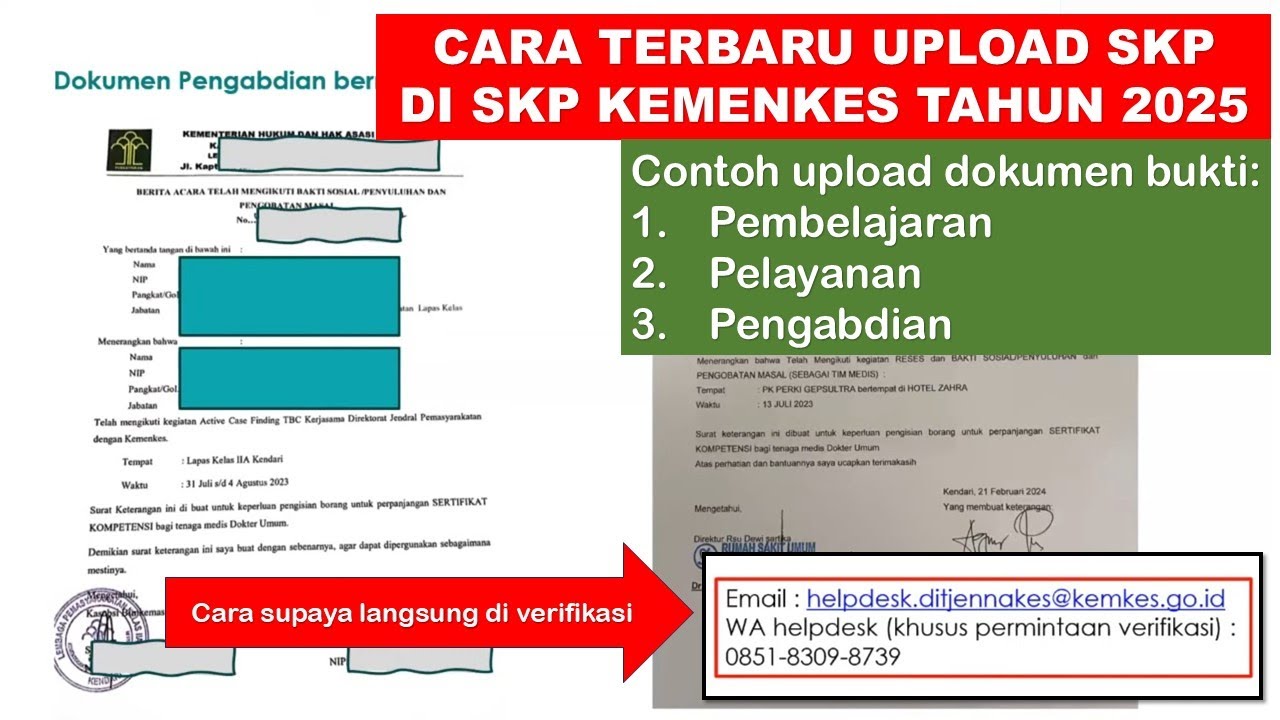 Cara Terbaru Upload Sertifikat SKP kedalam satusehatSDMK / SKP platform ...