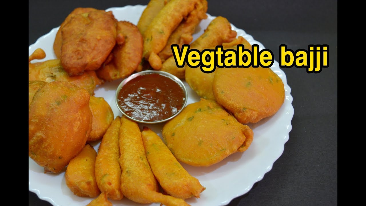Vegetable bajji | வெஜிடபுள் பஜ்ஜி | Snacks recipe | Bajji recipes in ...