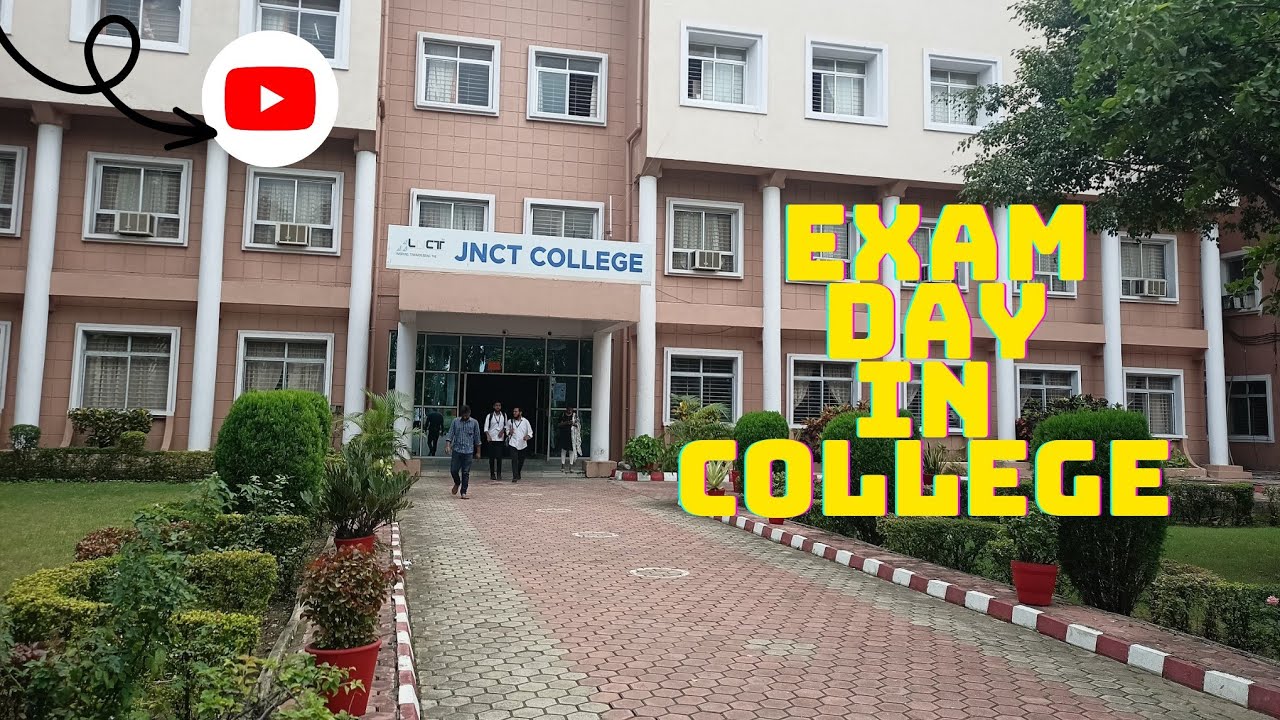 Exam day at jnct college / Lnct group of college / exam in college /# ...