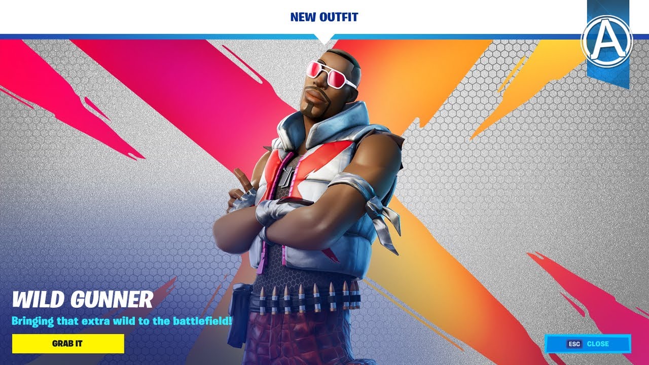 Fortnite Item Shop NEW "WILD GUNNER" SKIN! (May 18th, 2020) - YouTube
