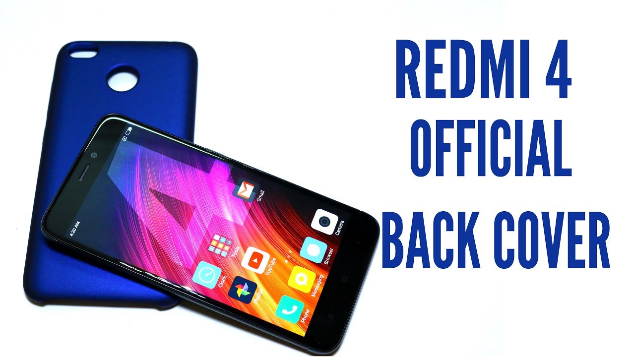 Xiaomi Redmi 4 Original Back cover Review | Redmi 4 best back cover ...