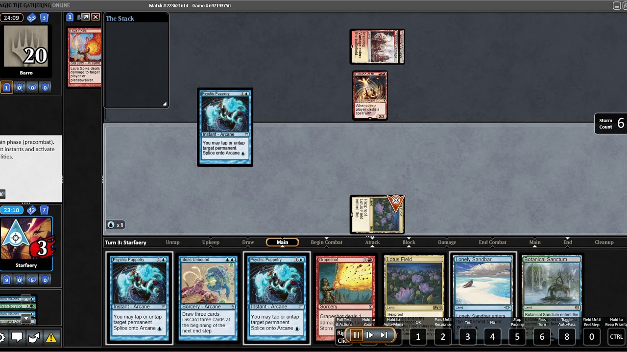 Modern Twiddle Storm League match 4 game 1 - YouTube