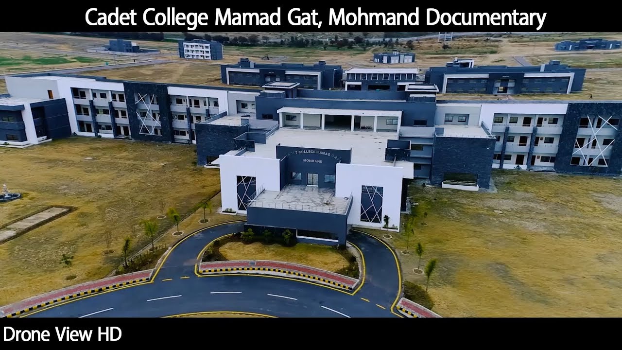KPK Cadet College Mamad Gat, Mohmand Documentary Drone View HD - YouTube