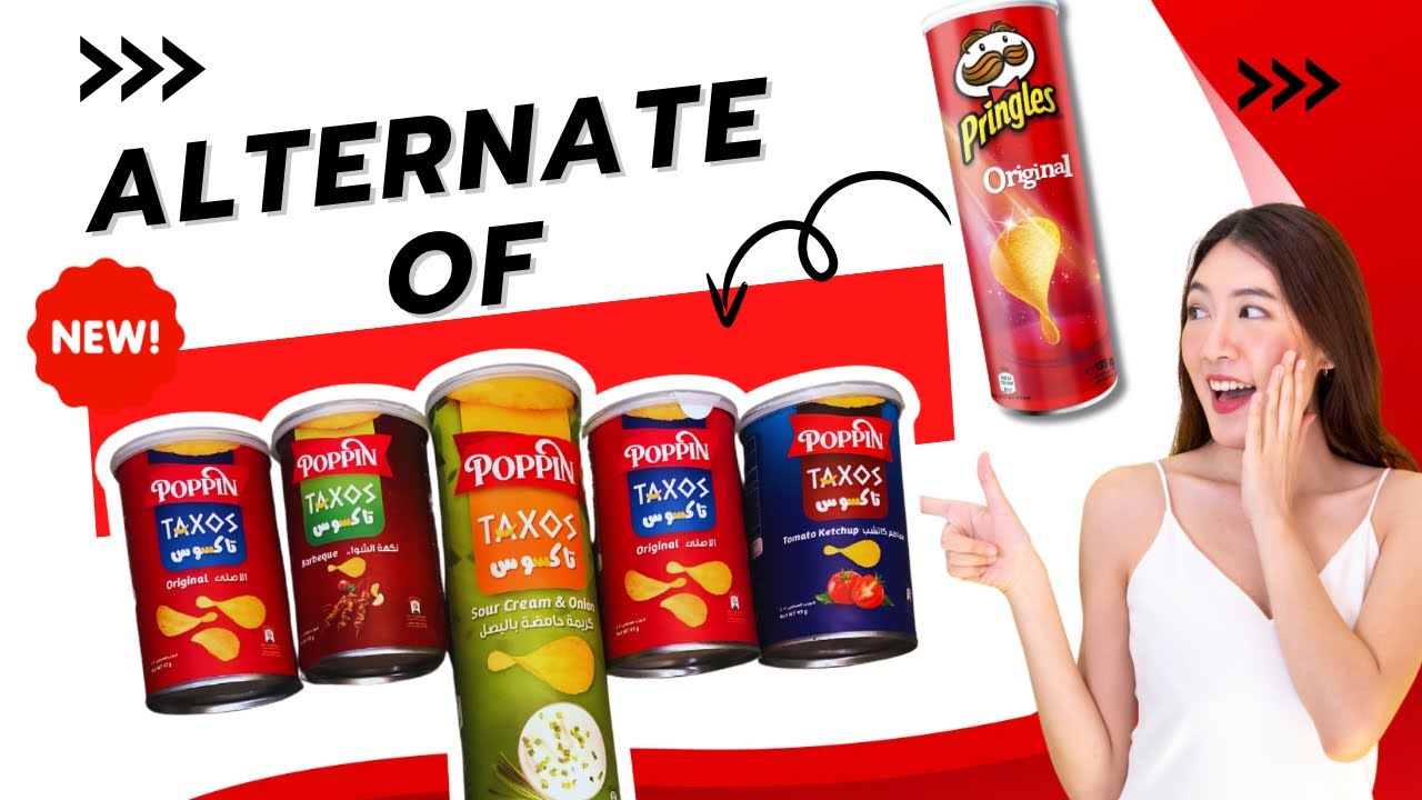 New Pringles Alternative: POPPIN Taxos Review | Best Snack Comparison ...
