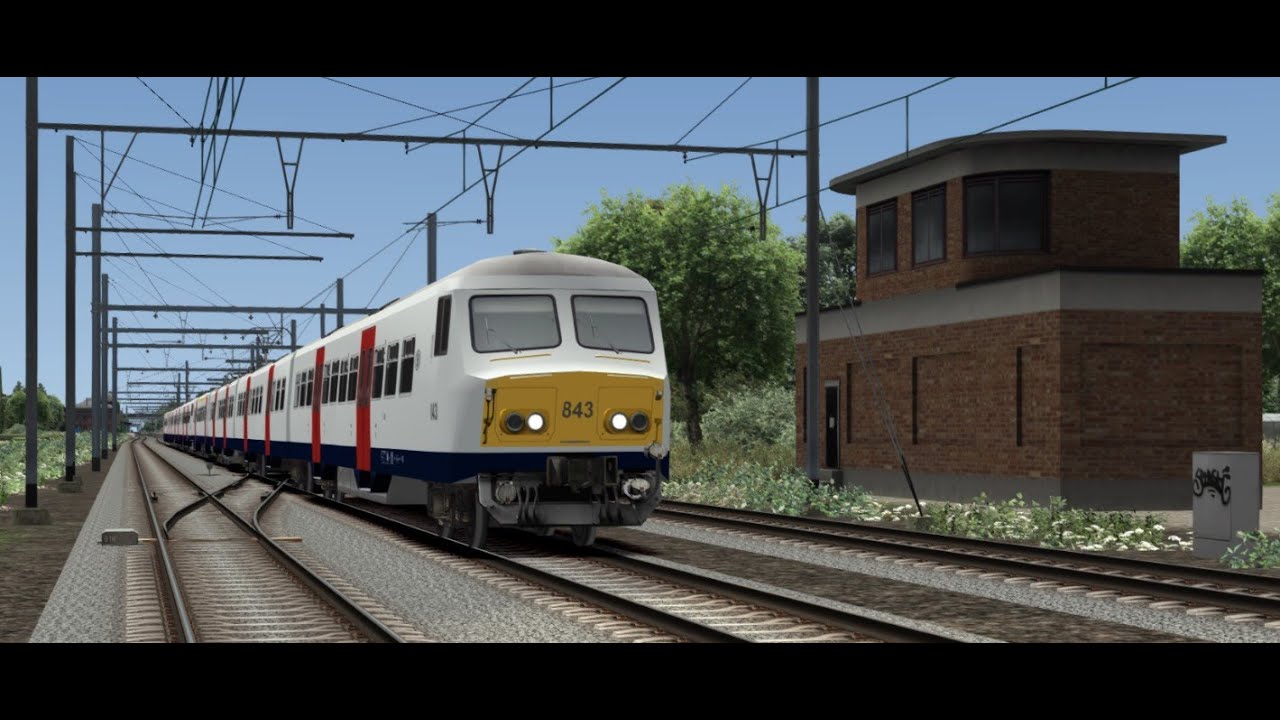 Train Simulator 2022 | AM75 MR75 | Newlook | 843 | S32 | Zuid West ...