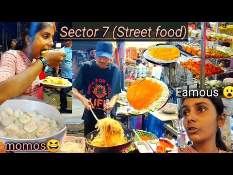 Sector 7 panchkula market (Street food) #streetfood #Famous #viralvideo ...