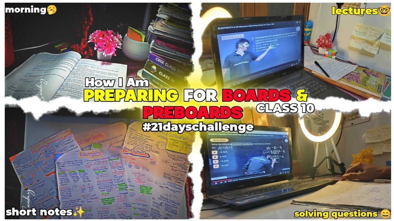 I woke up at 4AM to study 📚| Class 10 Study Vlog | 4AM Study routine # ...