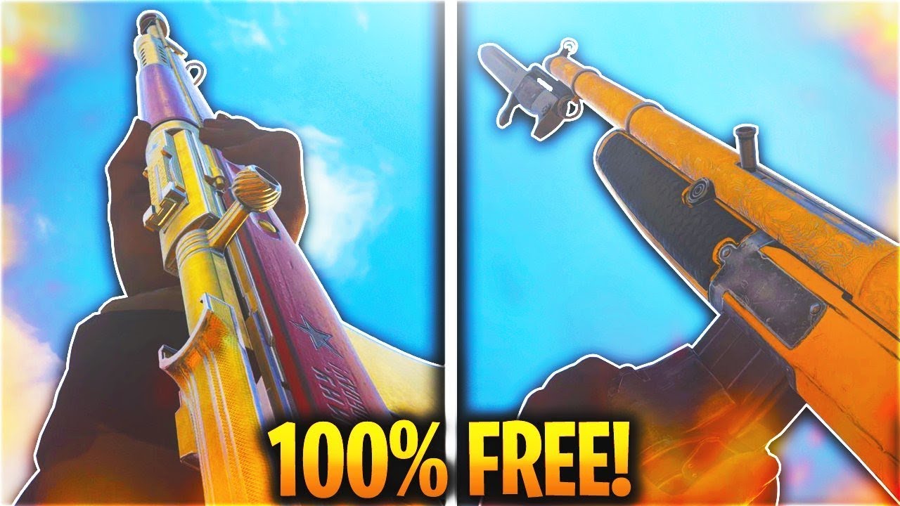 how to unlock all cod ww2 dlc weapons for FREE! - YouTube