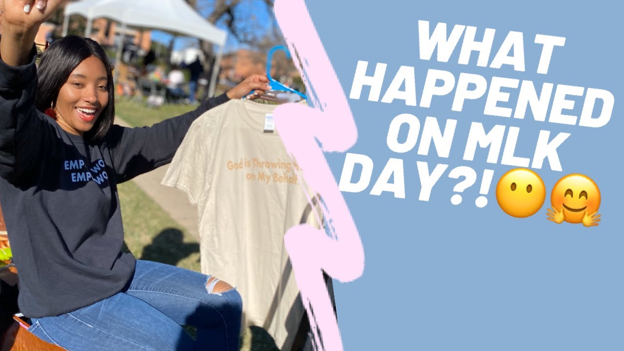 MLK Day Vlog at an HBCU! 2020 - YouTube