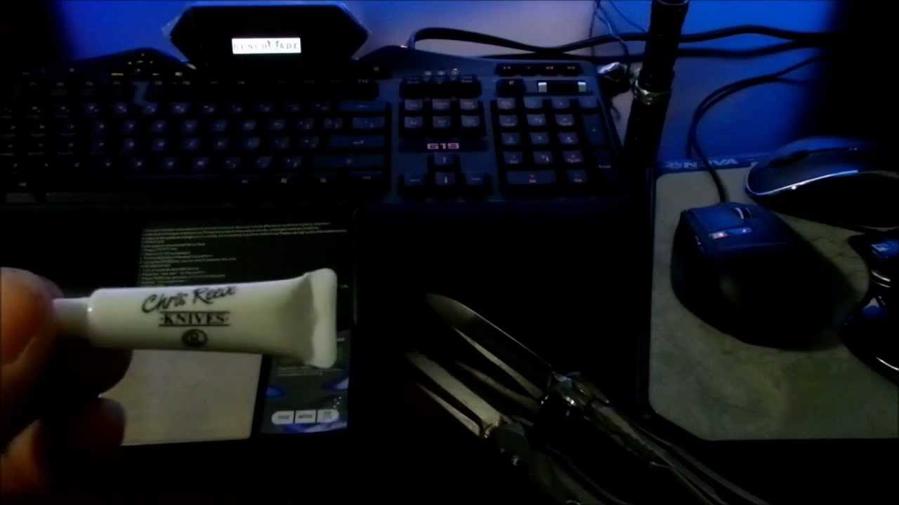 GREASE TEST: CRK Chris Reeve Christo-Lube on Kershaw Skyline - YouTube