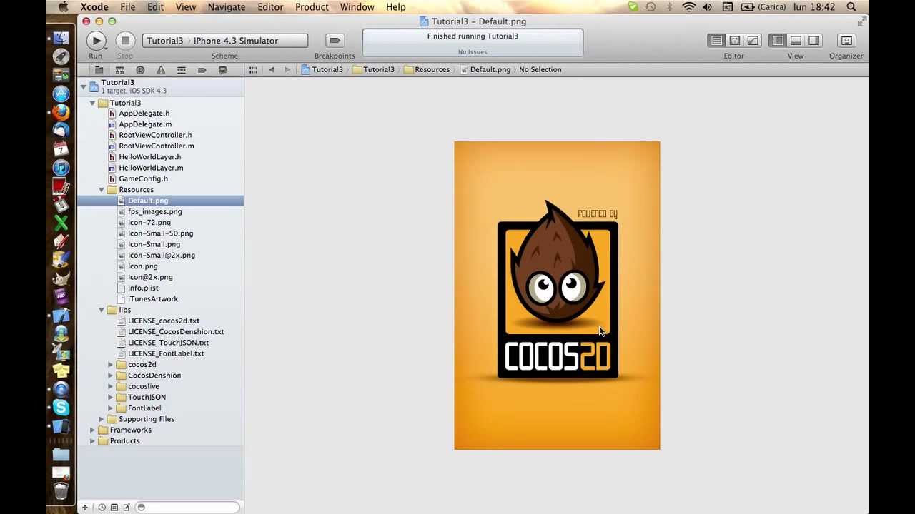 Cocos2d Video Tutorial 03 In Italiano Youtube