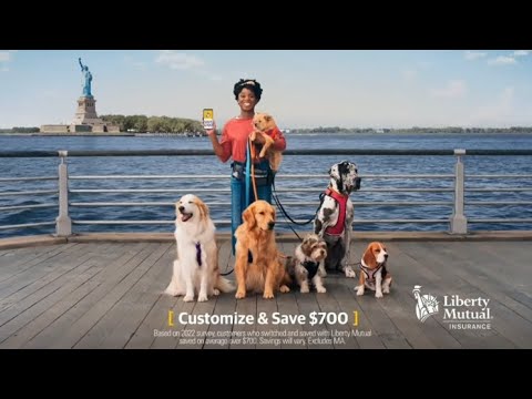 Liberty Mutual dog walking business 2023 Commercial - YouTube