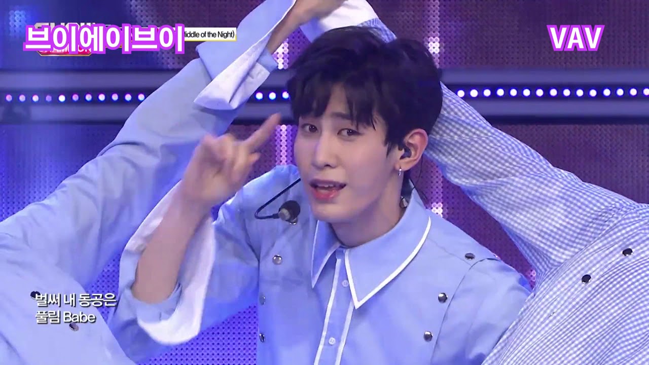VAV(브이에이브이) - ABC(Middle of the Night ) 교차편집(Stage mix) - YouTube