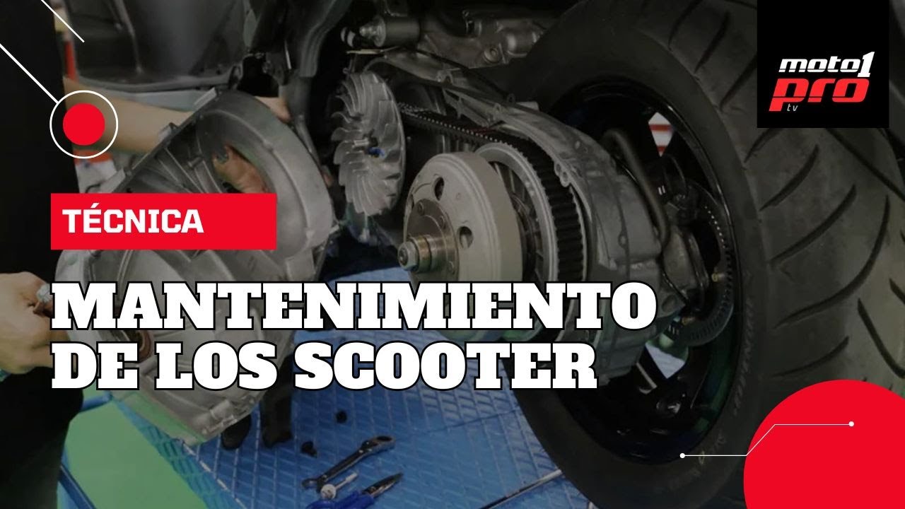 Técnica: mantenimiento de los scooter - YouTube