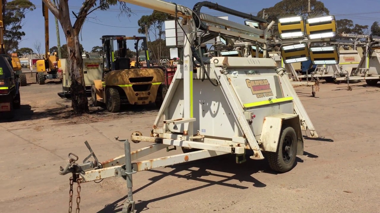 2013 Allight Mine Spec Single Axle 8 Head LED Lighting Tower (LT019 ...
