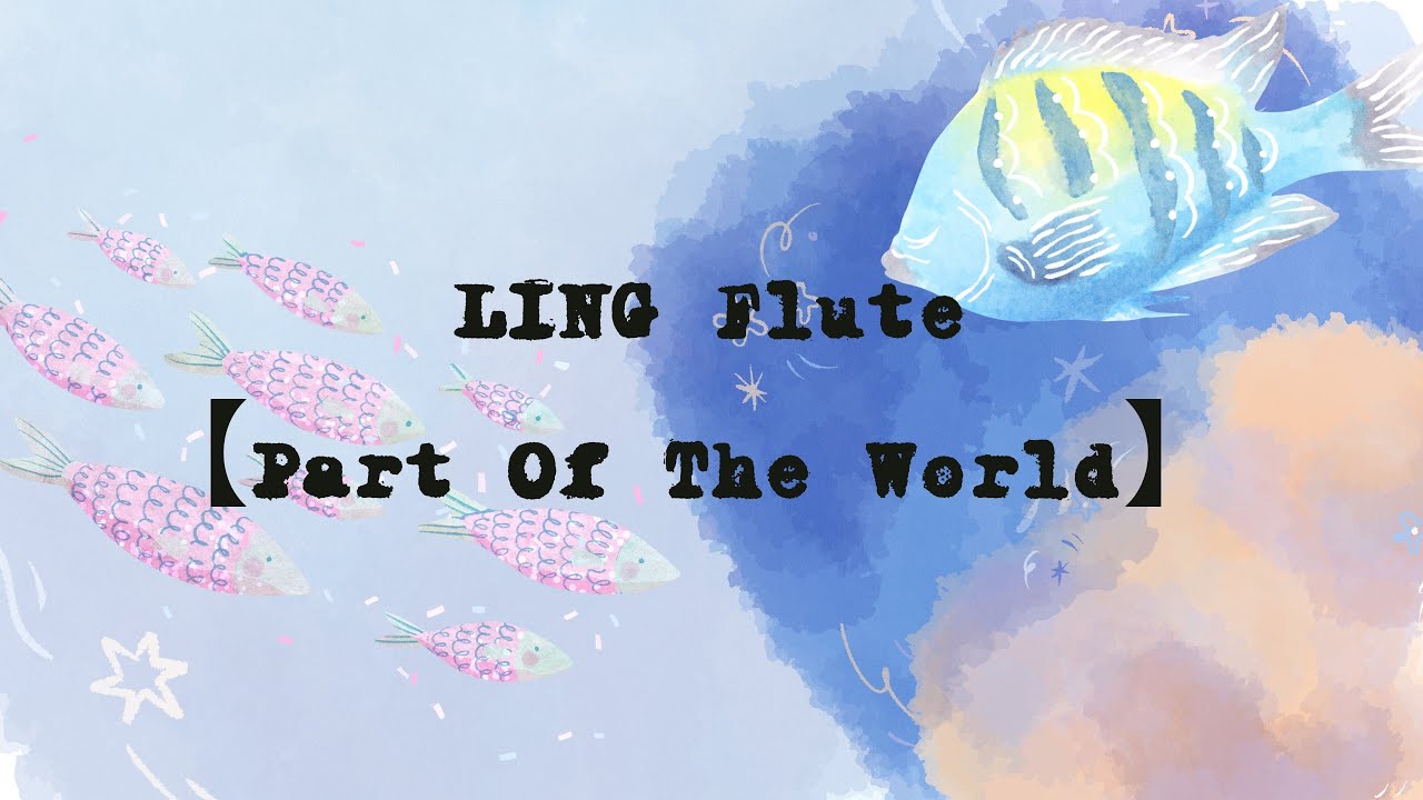 《Part Of The World》The little Mermaid — Flute cover - YouTube
