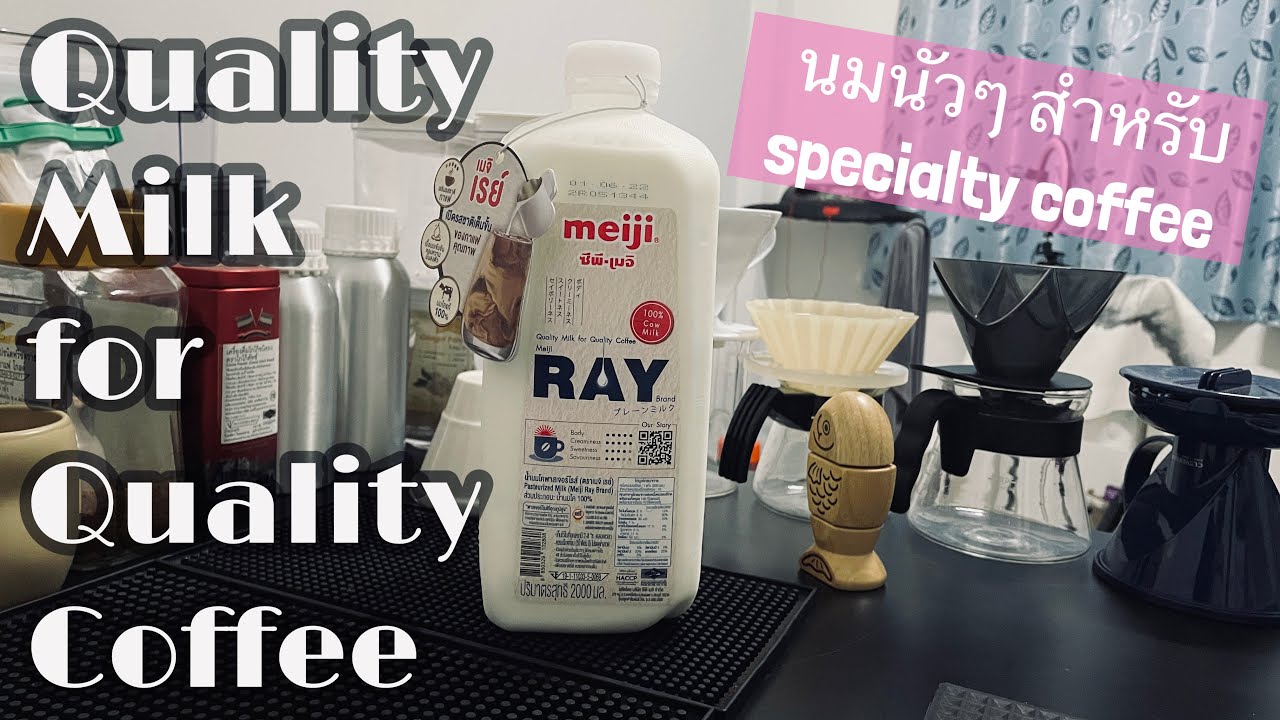 นมเมจิเรย์ meiji RAY มาลองชิมนมนัวๆ กับกาแฟเข้มๆ… สำหรับสาย specialty ...