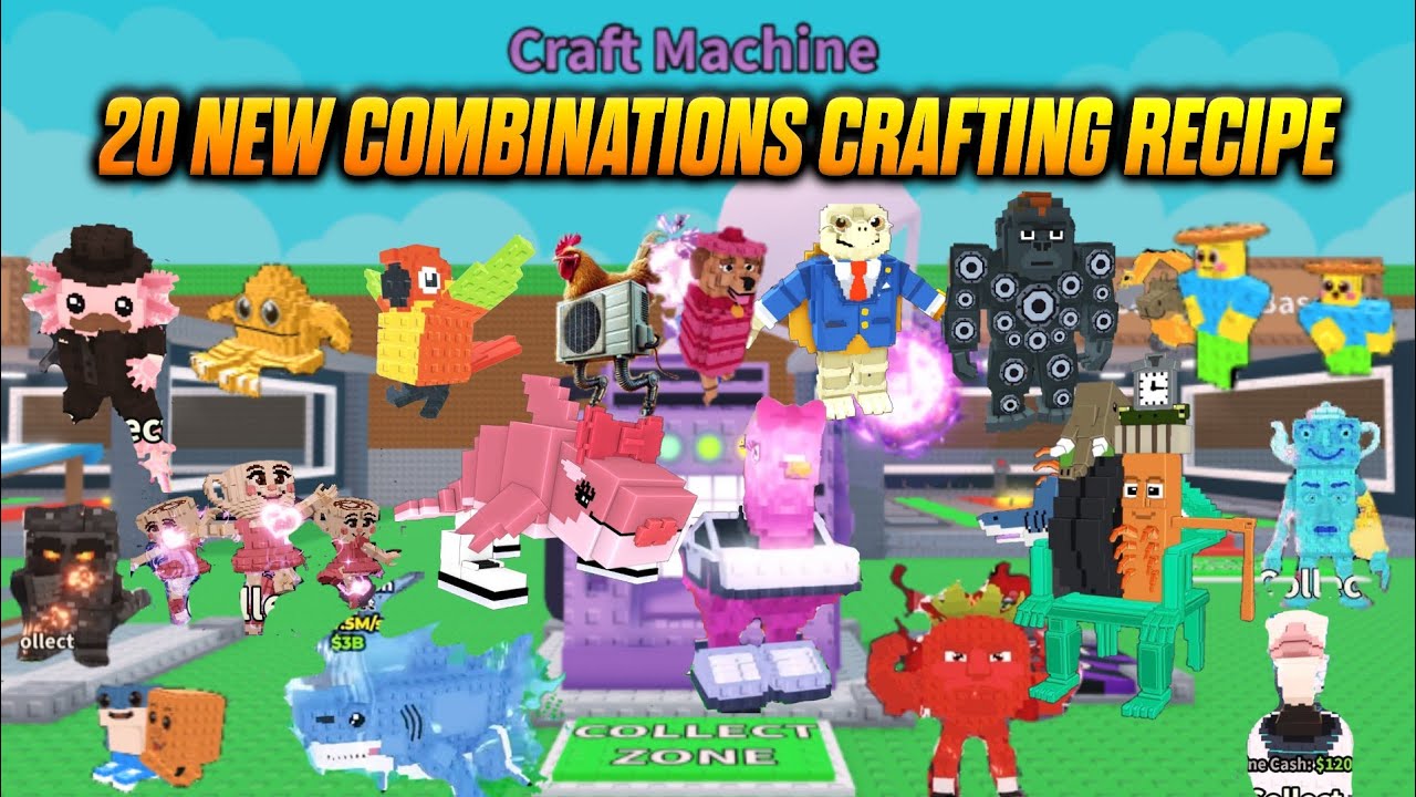 20 New Brainrot Combinations Recipes To Craft In New Craft Machine ...