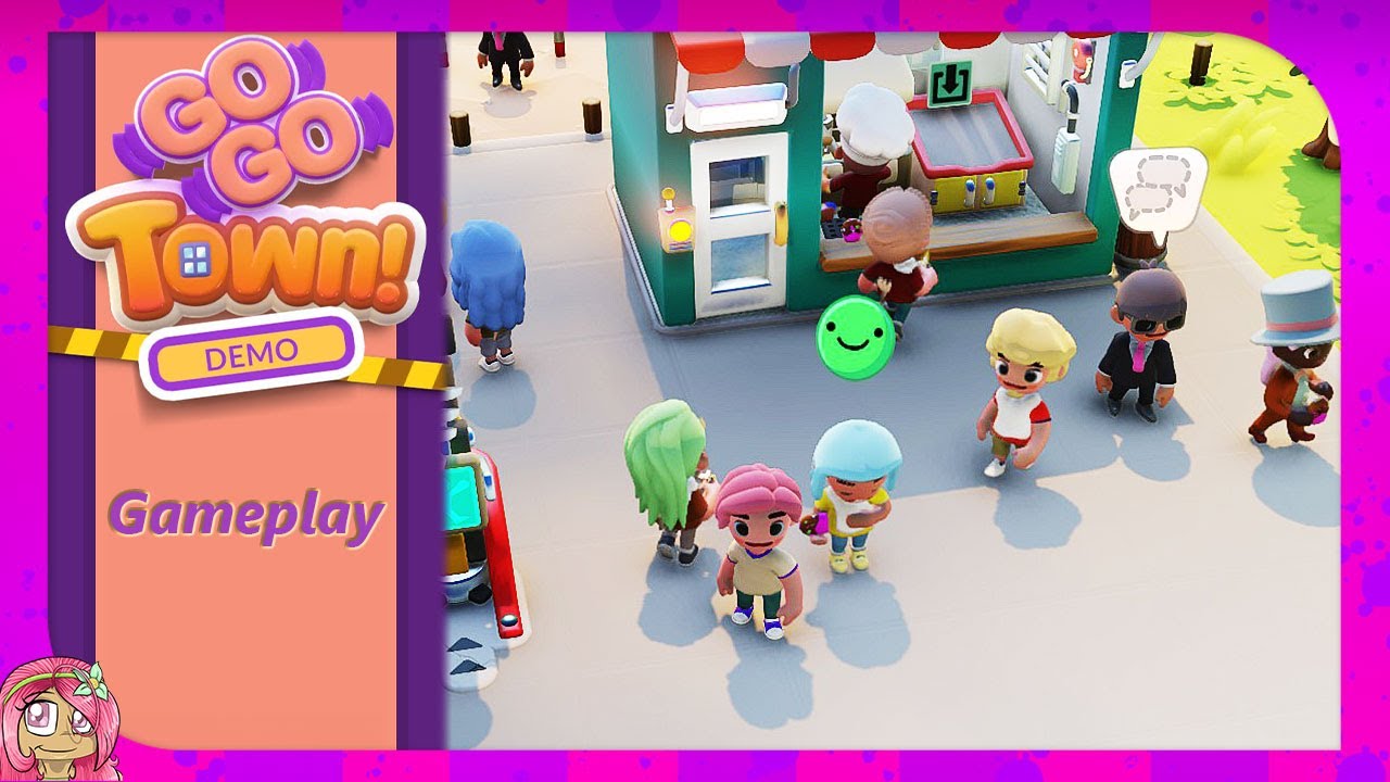 Running Our Own Town In Go-Go Town! (Demo Gameplay) - YouTube