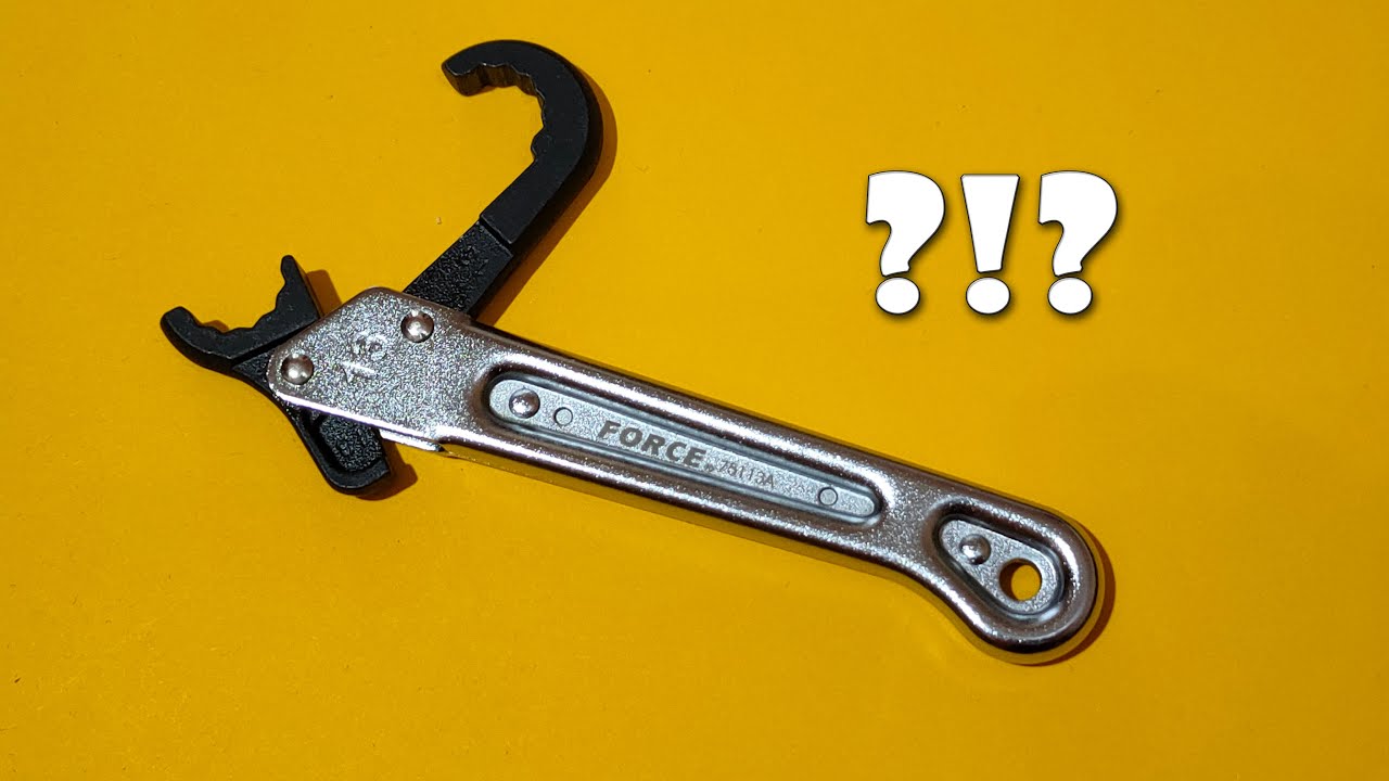 Have You Seen Such Tool - Opening Ring Ratchet Spanner - YouTube