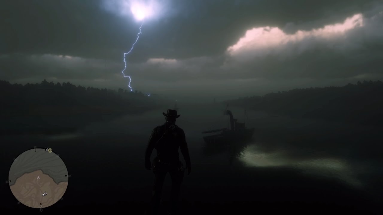 Red Dead Redemption 2: Rain, Thunder And Lightning Storm At Annesburg ...