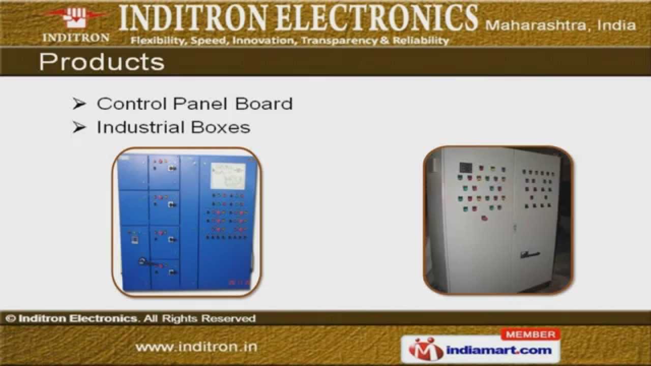 Control Panel Board by Inditron Electronics, Pune - YouTube
