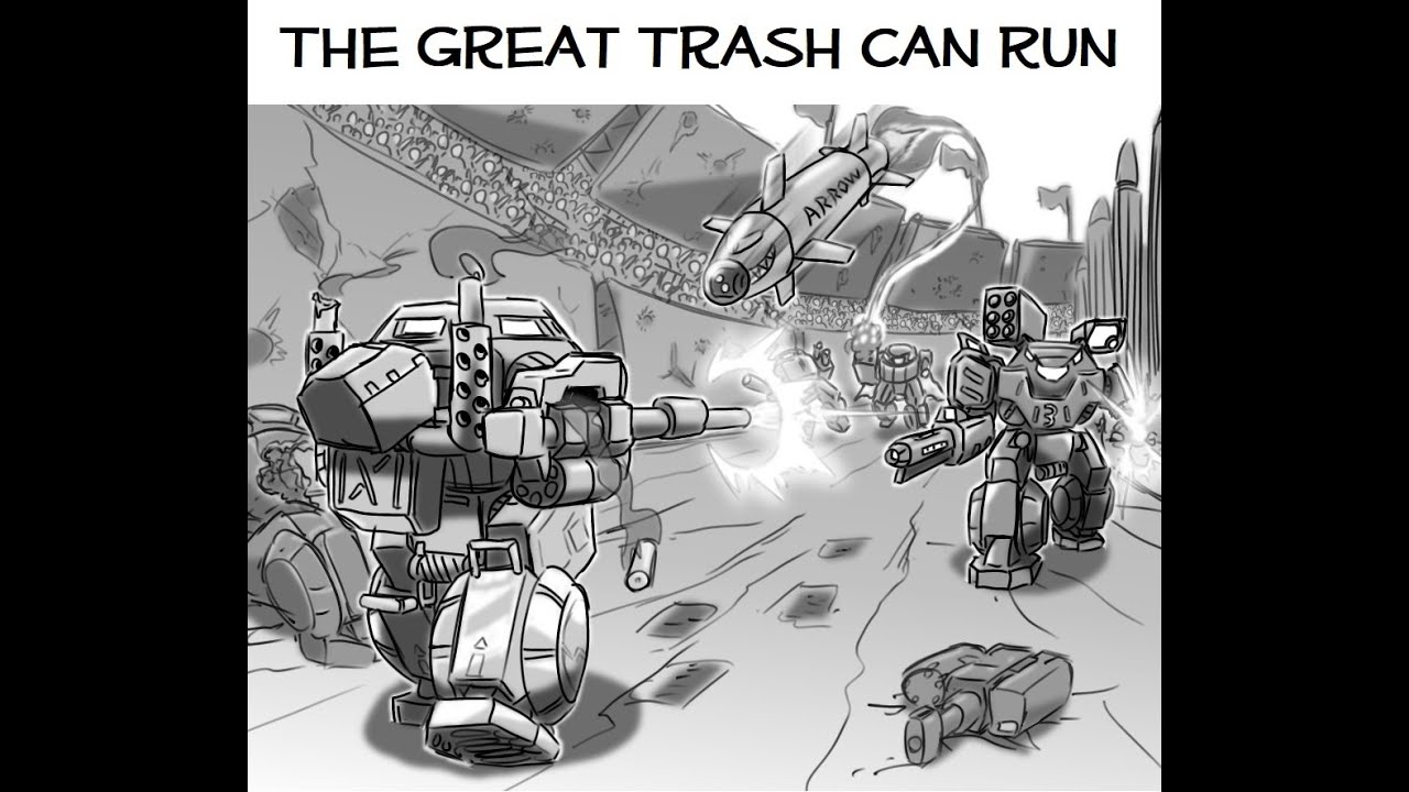 The Great Trash Can Run - YouTube