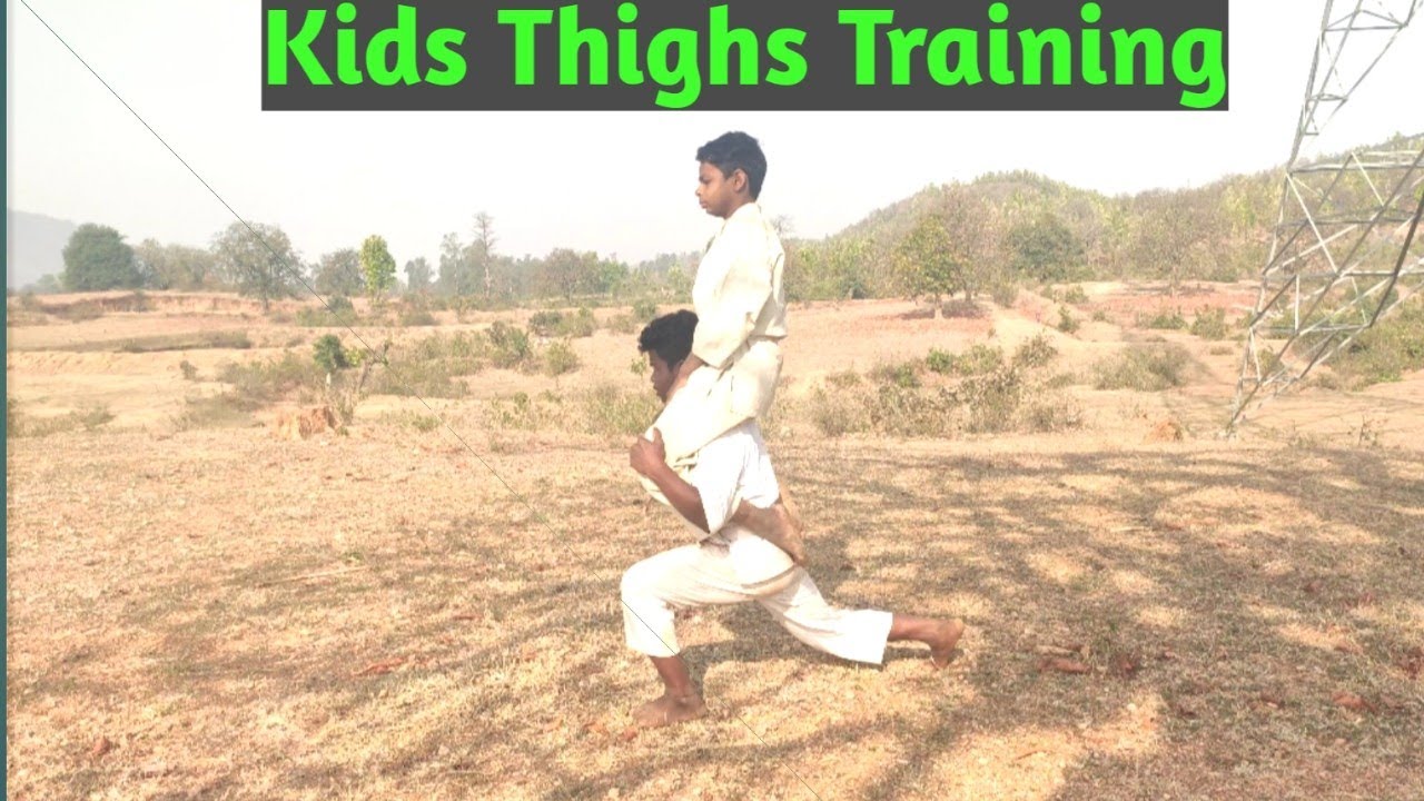 kids Thighs Strong Training | Thigh workout for Kids | leg workout ...