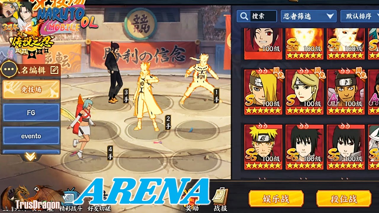 Se divertindo na Arena com Minato Edo Tensei - YouTube