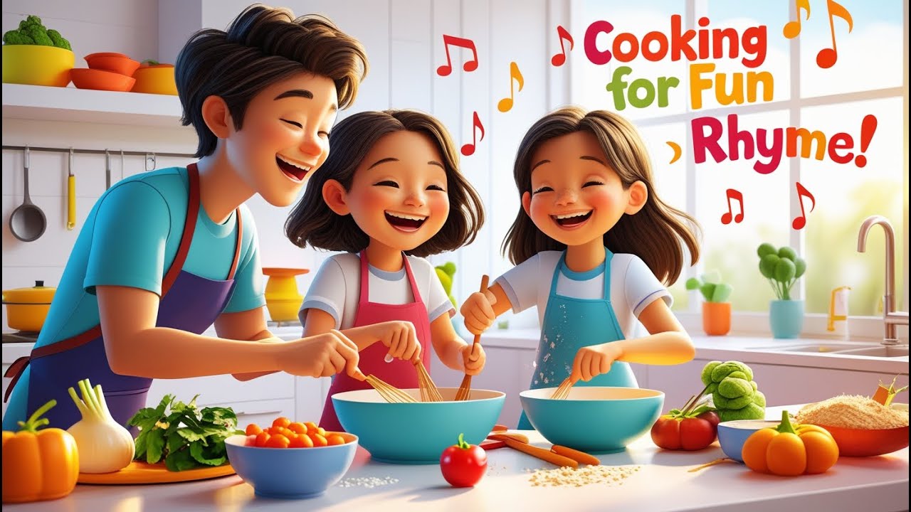 cooking up fun ||kidsrhymes ||NURSERY RHYMES||BABY WORLD - YouTube