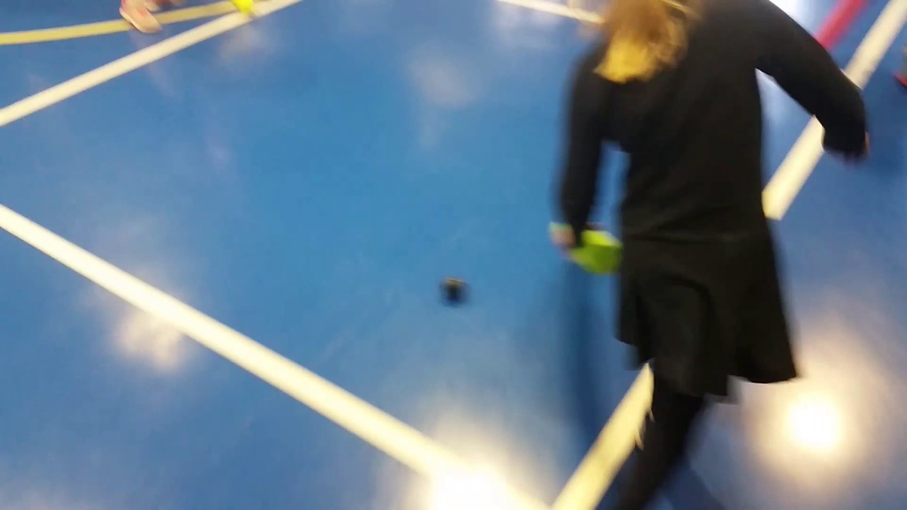 Noodle Hockey Relay - YouTube