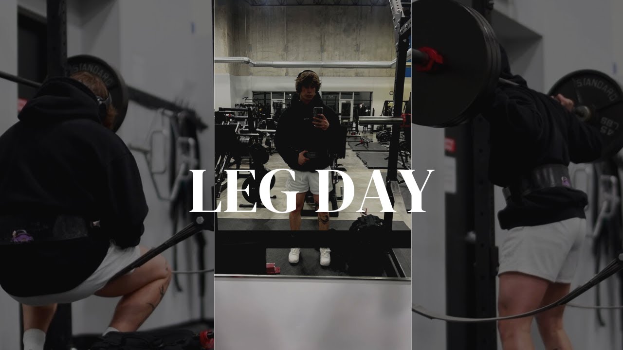 Late night leg day - YouTube