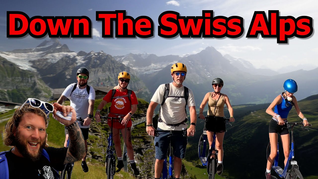 Grindelwald & Thrilling Trotti Bike Ride Down! - YouTube