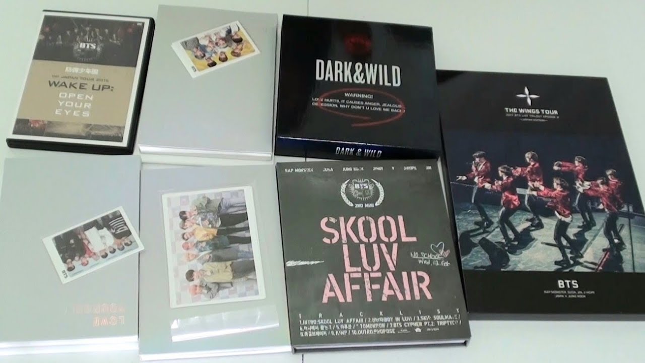 BTS Albums and DVDs Christmas gifts (Unboxing) - YouTube