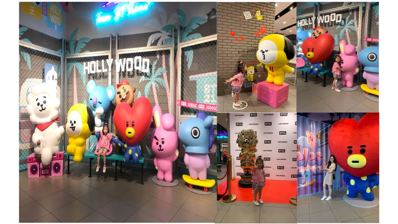 Taylor Visits BT21 Line Friends Store At Hollywood LA and BT21 Review ...