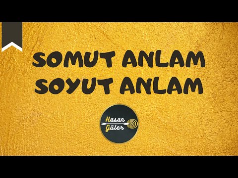 SOMUT ANLAM – SOYUT ANLAM / (Hasan GÜLER)