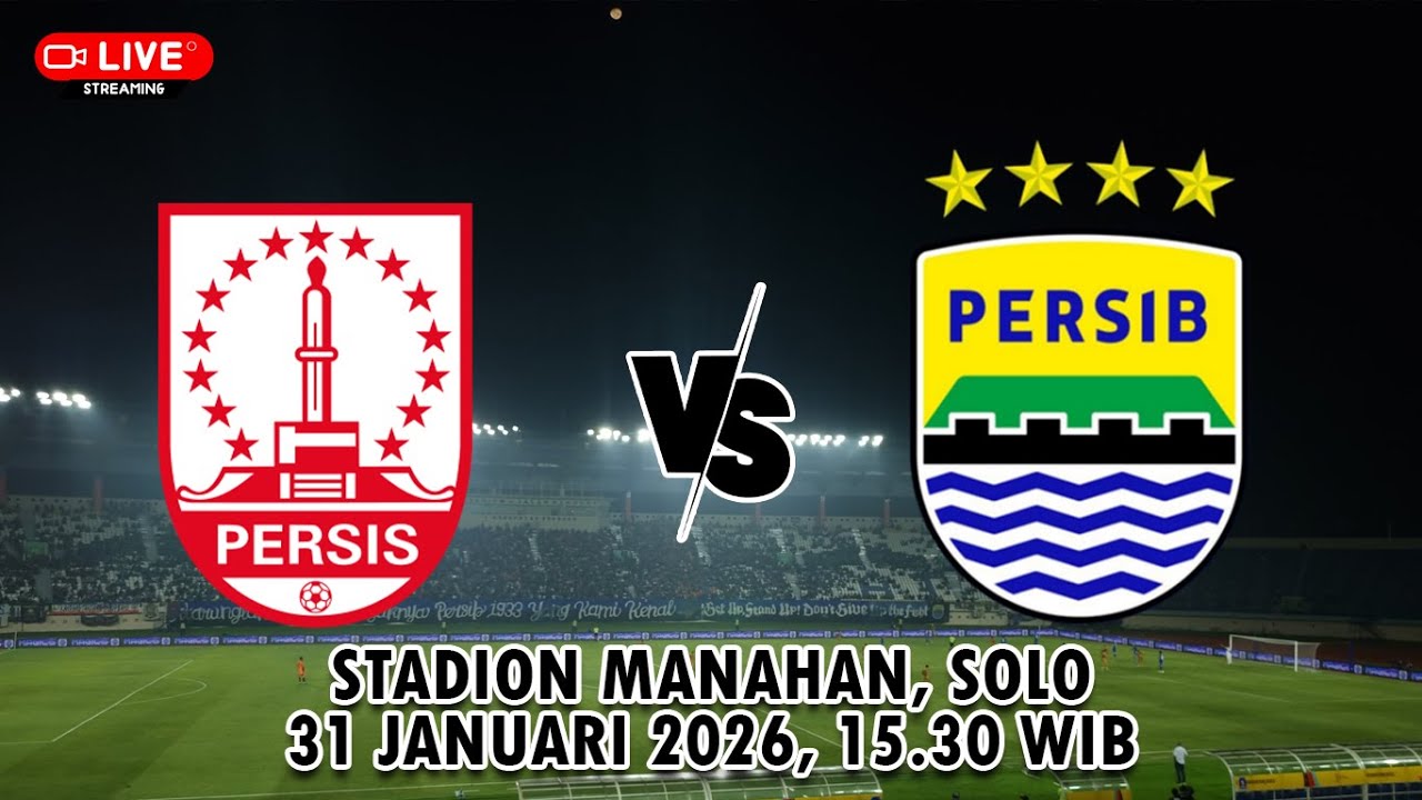 🔴 LIVE : PERSIB BANDUNG VS PERSIS SOLO - YouTube