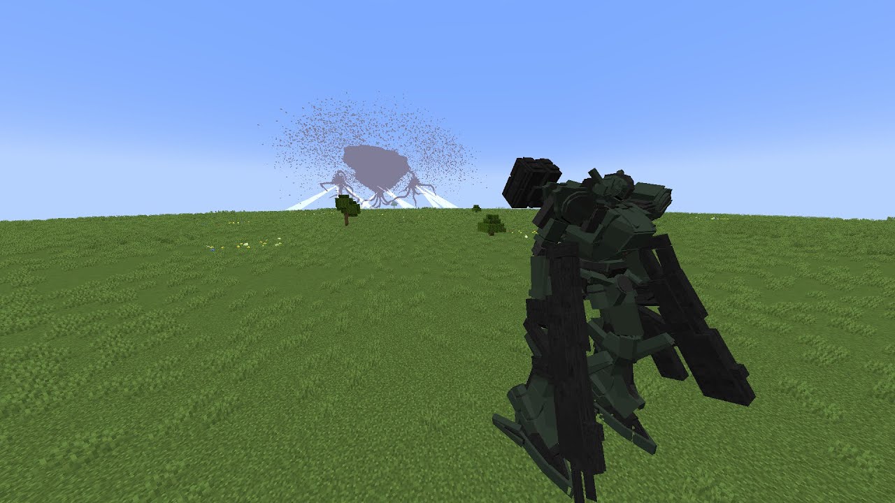 Witherstorm Vs Piloted Mech Yaeger - YouTube