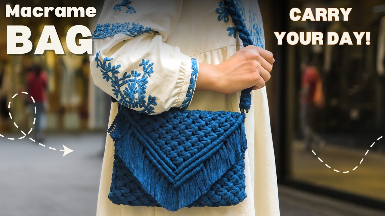 Easy Macrame Bag Tutorial | Step-by-Step DIY - YouTube