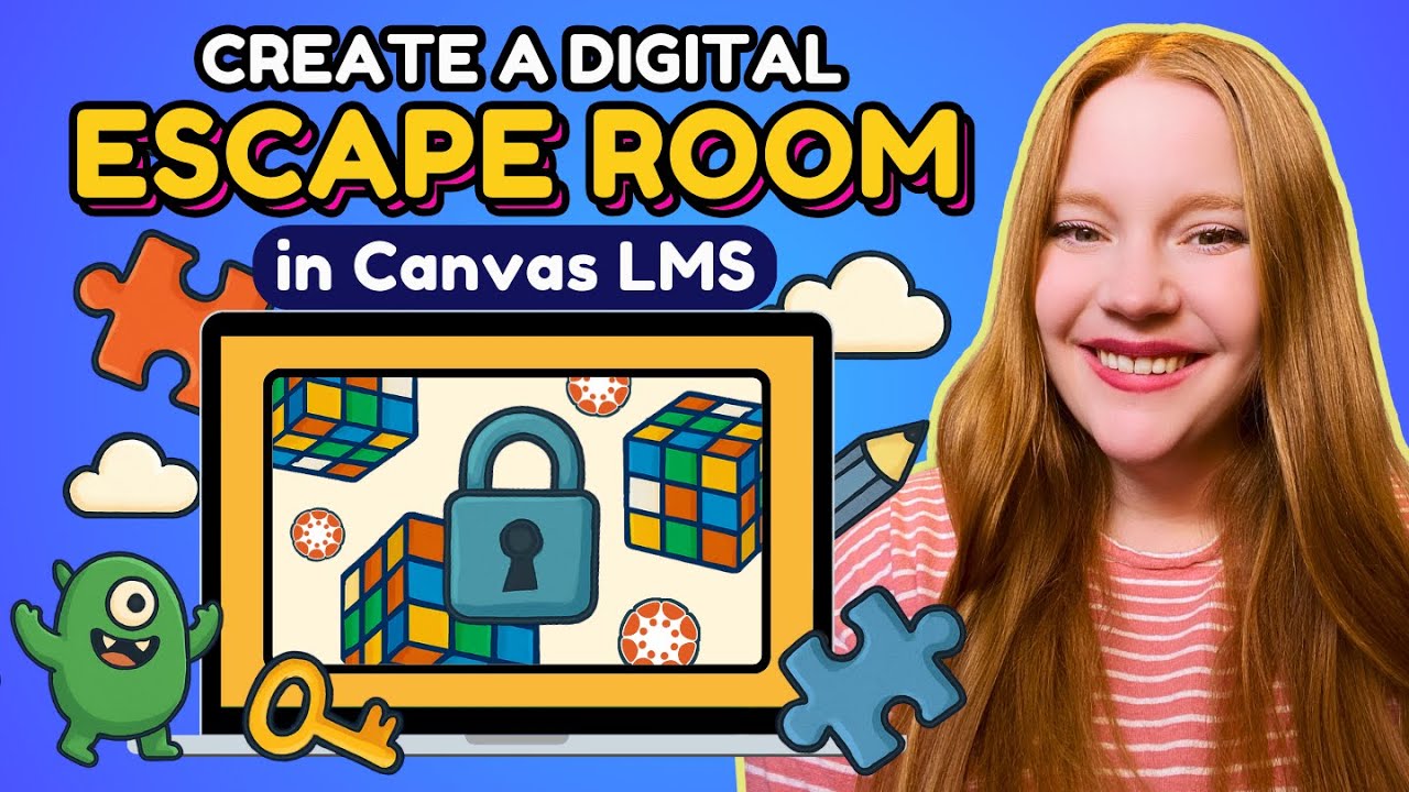 How to Build an AMAZING Digital Escape Game in Canvas! - YouTube