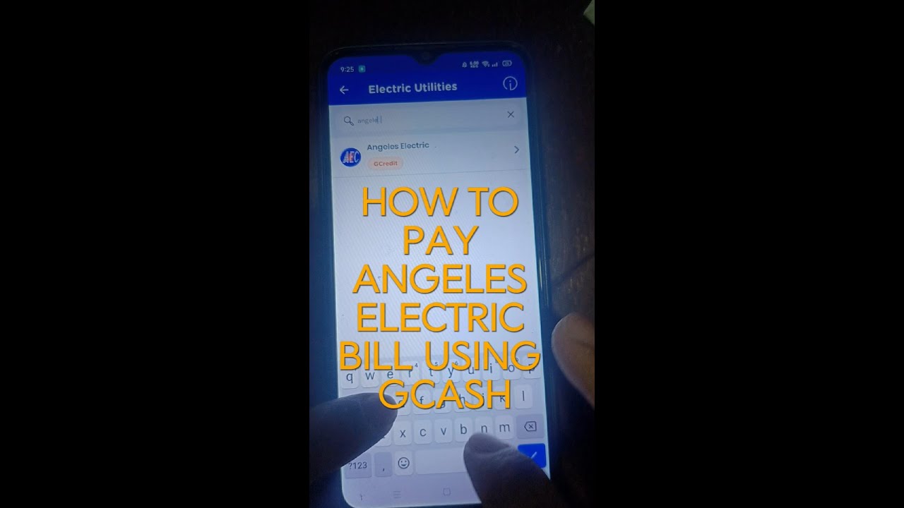 How To Pay Angeles Electric Bill Using Gcash - YouTube